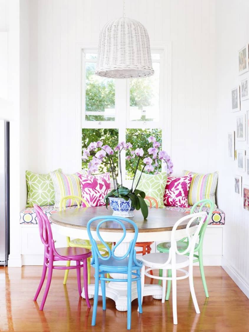 15 Dining Rooms with Brilliantly Colorful Chairs | The Kitchn
