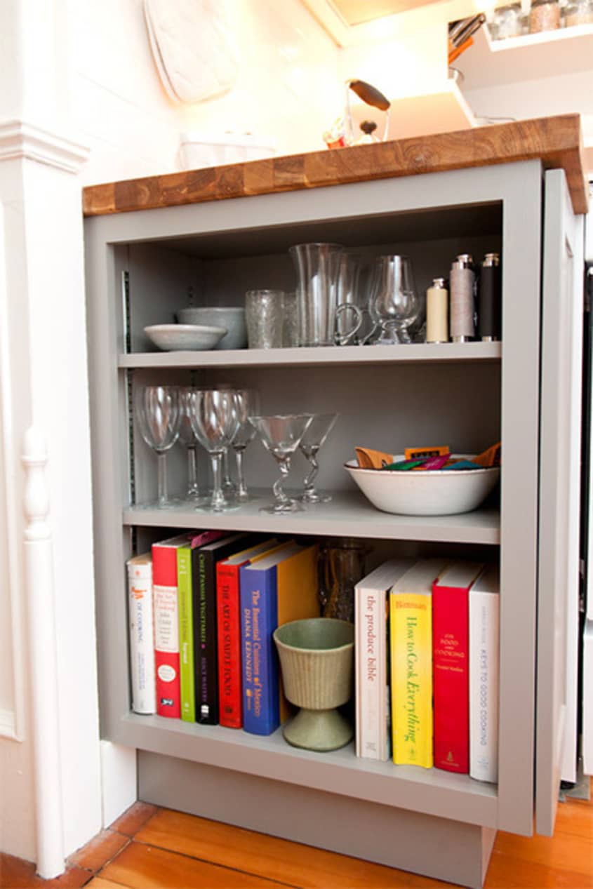 Ways to Organize and Store Cookbooks at Home | The Kitchn
