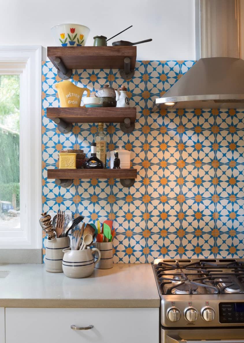 Encaustic Tile Kitchen Backsplash – Things In The Kitchen