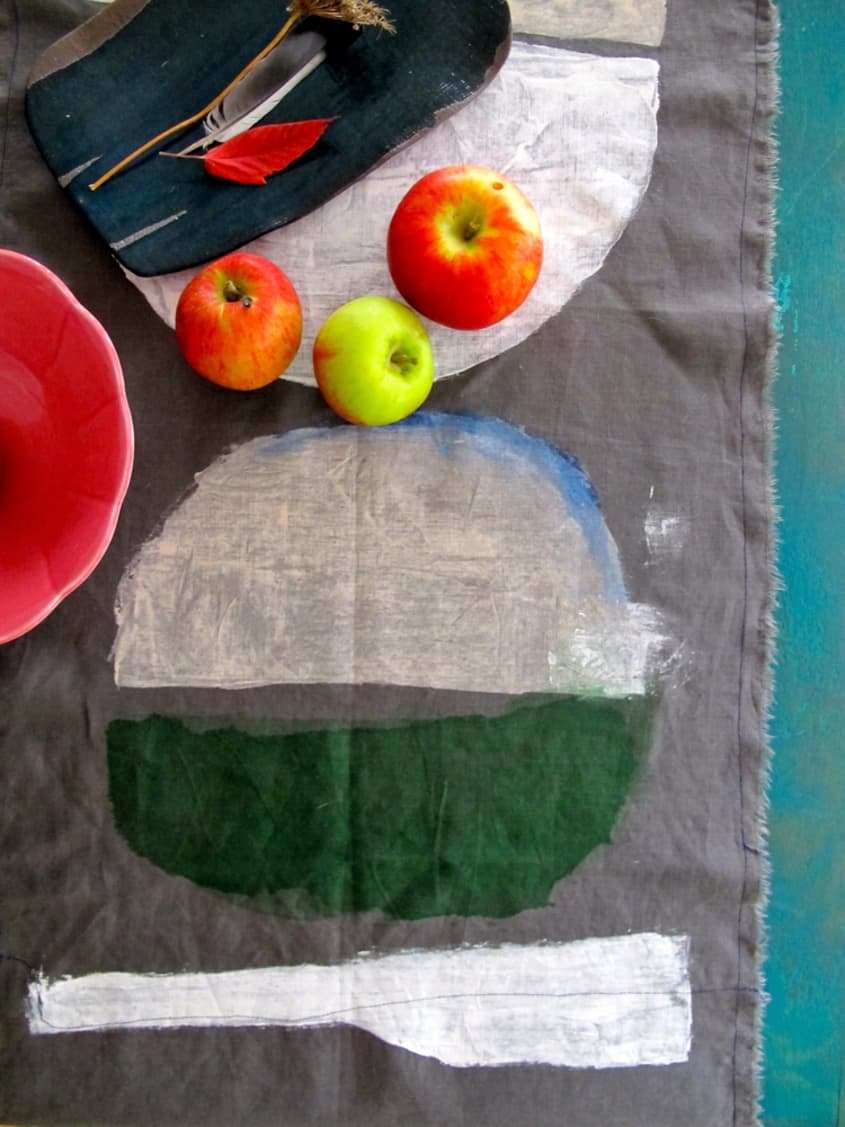 Milk Farm Road: Artful Hand-Painted Linen Table Runners and Textiles ...