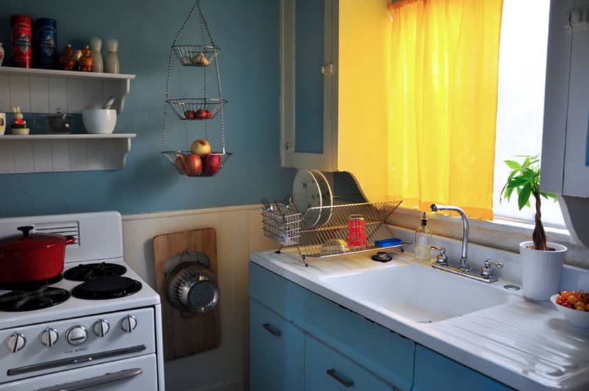 Kitchen Tour: Gregory and Emily’s Colorful Kitchen | The Kitchn
