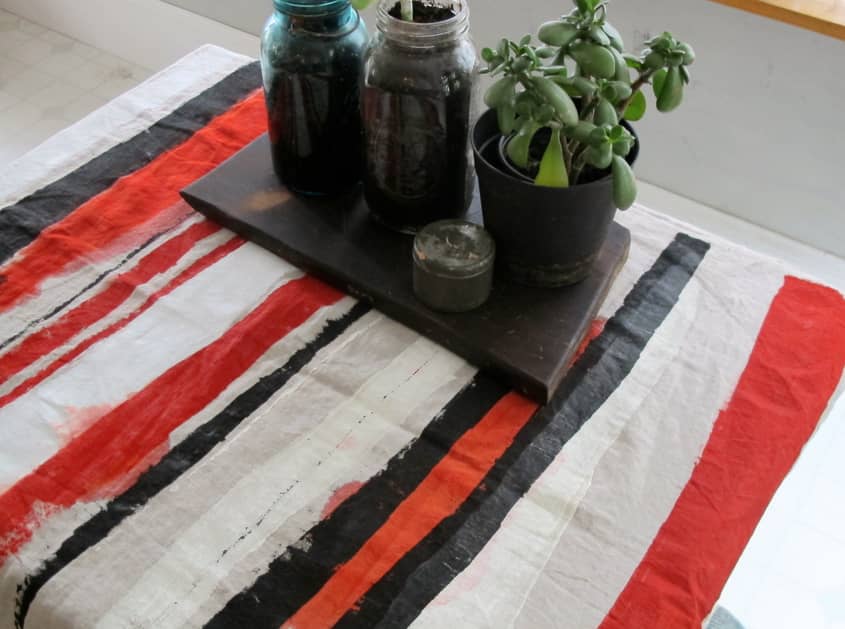 Milk Farm Road: Artful Hand-Painted Linen Table Runners and Textiles ...