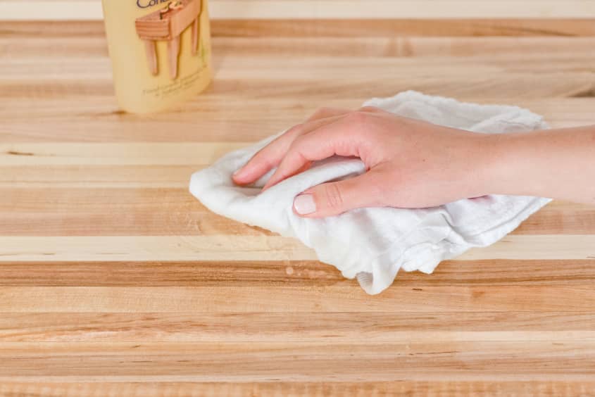How To Oil Butcher Block Countertops | The Kitchn