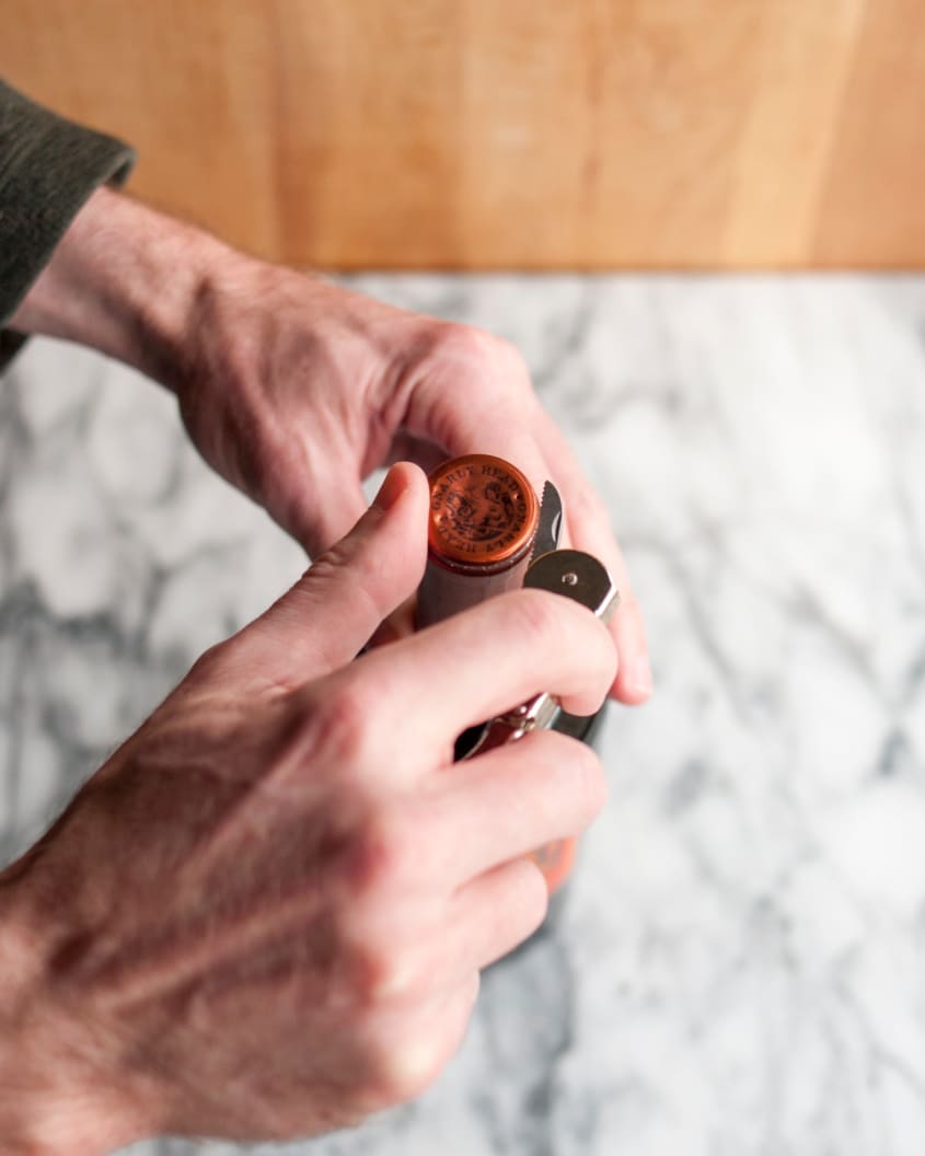 How To Open a Bottle of Wine Using a Wine Key Corkscrew | The Kitchn