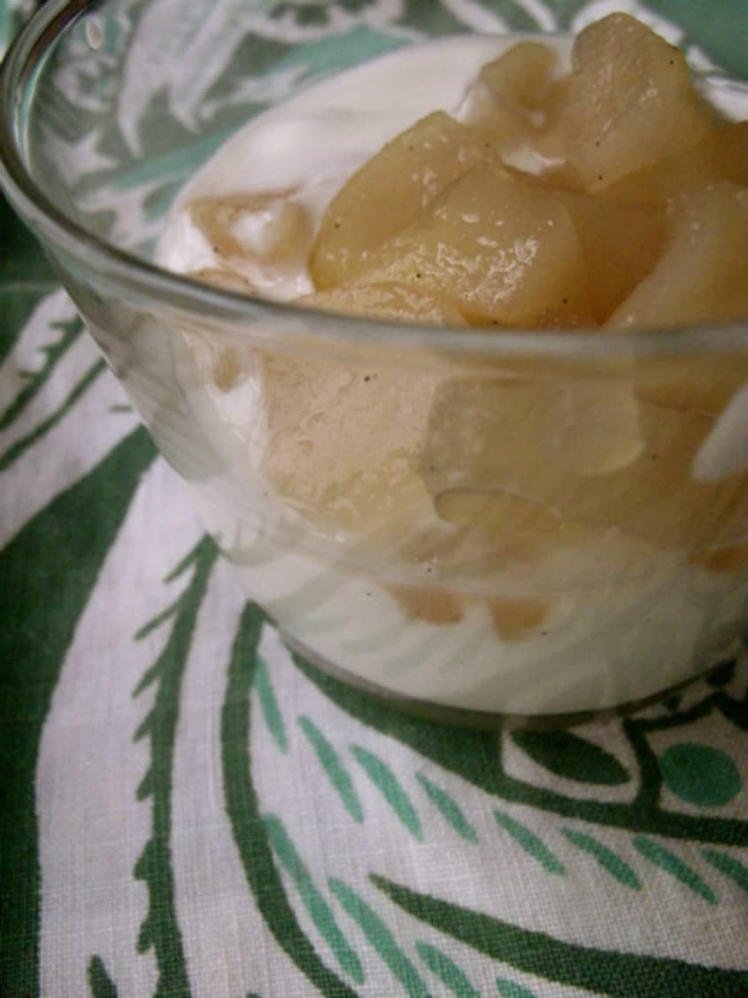 Recipe: Pear Compote with Ginger, Vanilla & Lime | The Kitchn