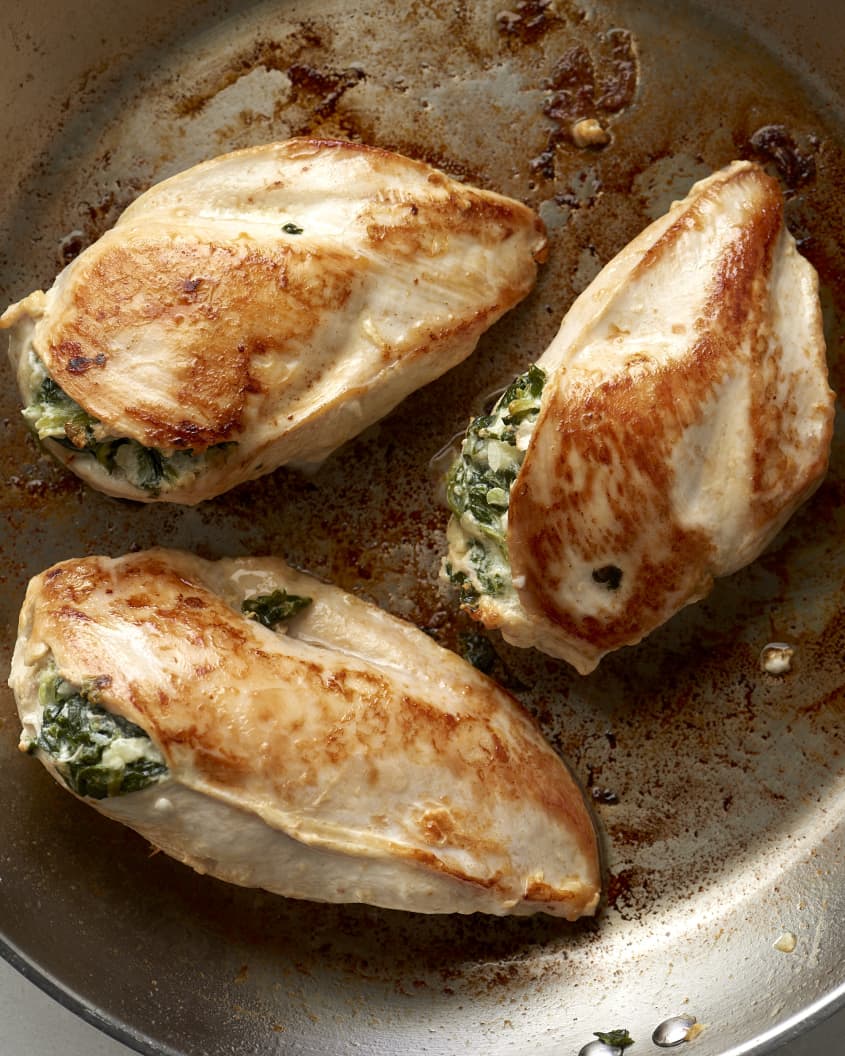 How To Make a Pocket or Split a Chicken Breast for Stuffing | The Kitchn