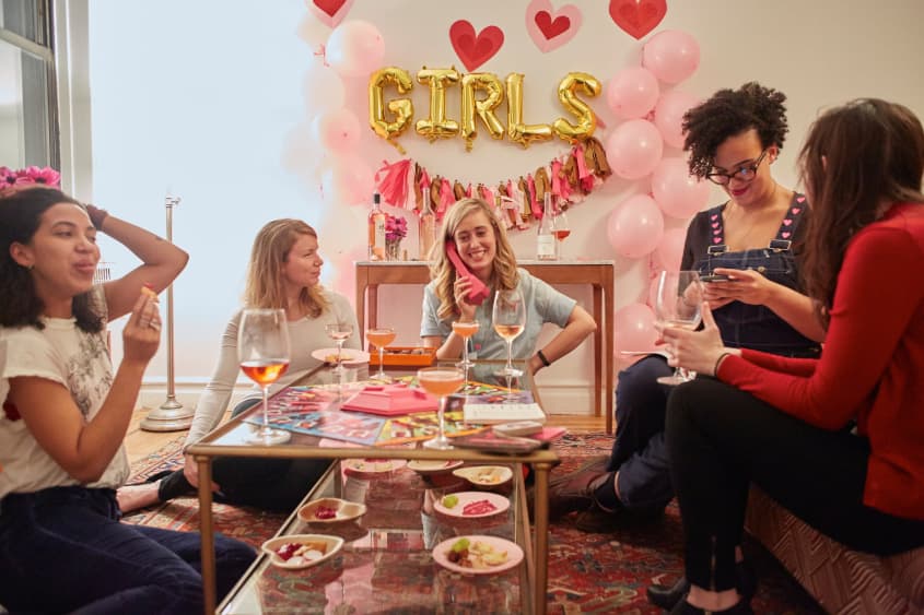 How to Throw a Cheesy Valentine’s Day Party for Your Galentines | The ...