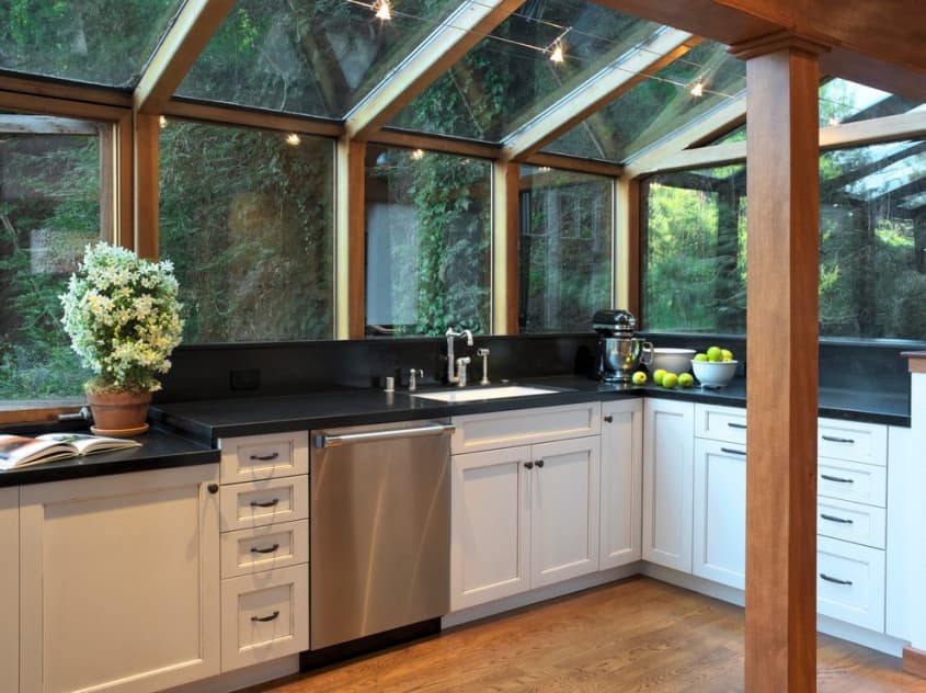 6 Sun-Filled Kitchens with Greenhouse Windows | The Kitchn