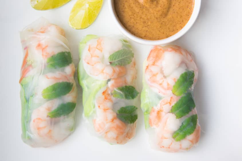 Summer Rolls Recipe (Protein and Veggie Packed) | The Kitchn