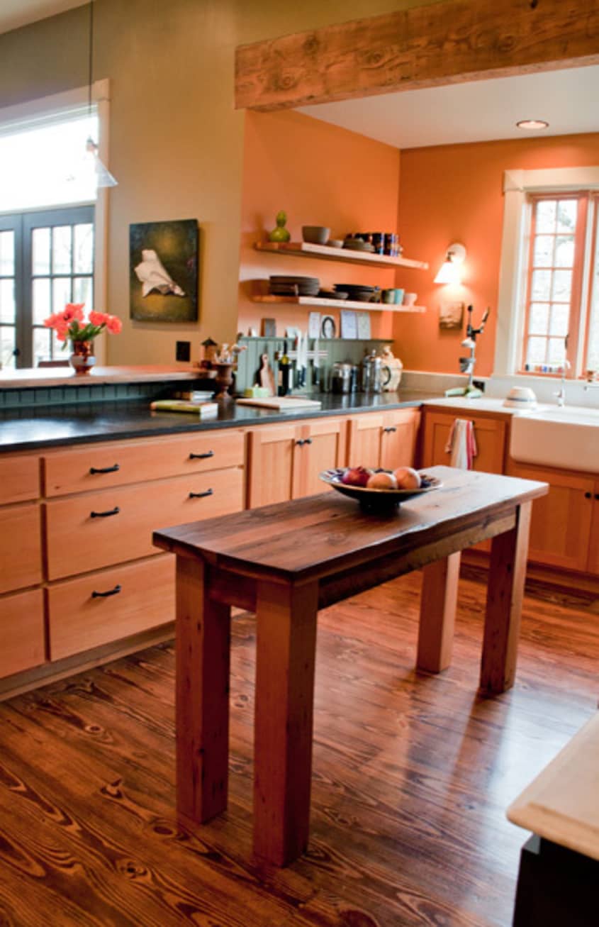 Kitchen Tour: Ginnie and Janie’s Warm, Colorful Kitchen | The Kitchn