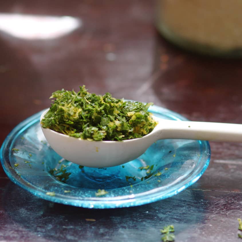 Classic Gremolata Recipe (With Parsley, Lemon and Garlic) | The Kitchn