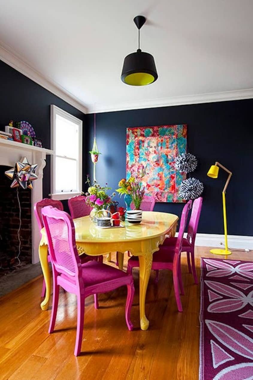 15 Dining Rooms with Brilliantly Colorful Chairs | Kitchn