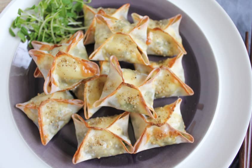 Recipe: Baked Vegetable Wontons | The Kitchn
