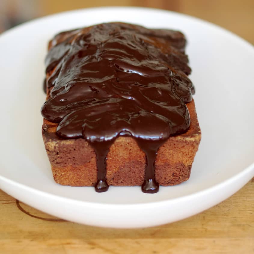 How To Make a Chocolate & Vanilla Swirled Marble Cake | The Kitchn