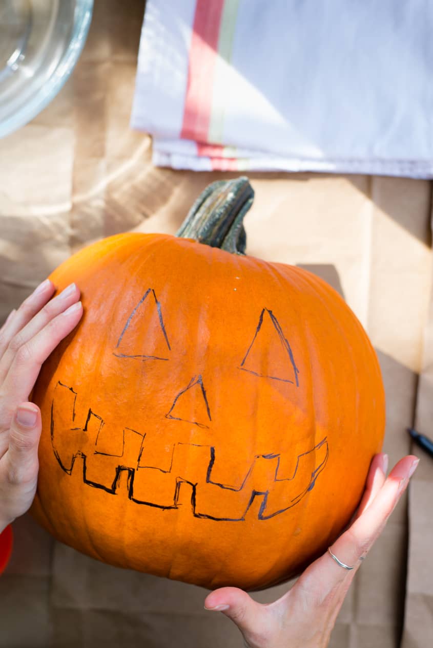 How To Carve a Pumpkin for Halloween (The Easiest Way!) | The Kitchn