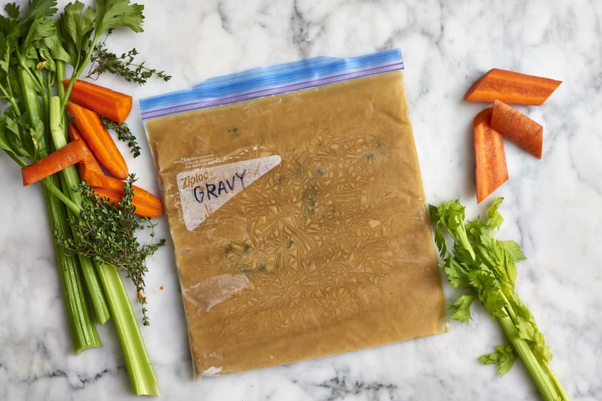 How To Make Gravy (and Freeze It) Before Thanksgiving | The Kitchn
