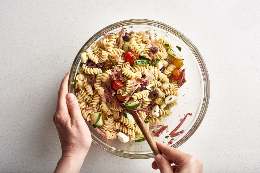 The Easiest Pasta Salad Ever | Cubby