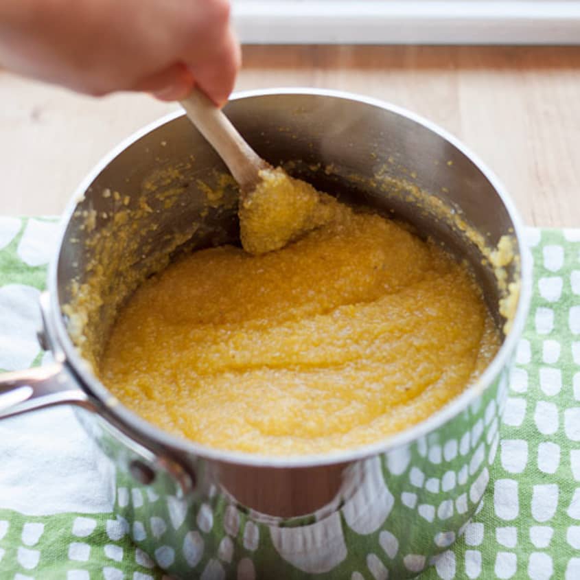 How to Make Polenta (Easy, Creamy Stovetop Recipe) | The Kitchn