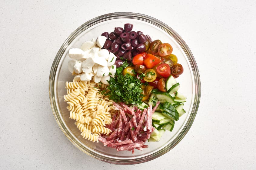 The Easiest Pasta Salad Ever | Cubby