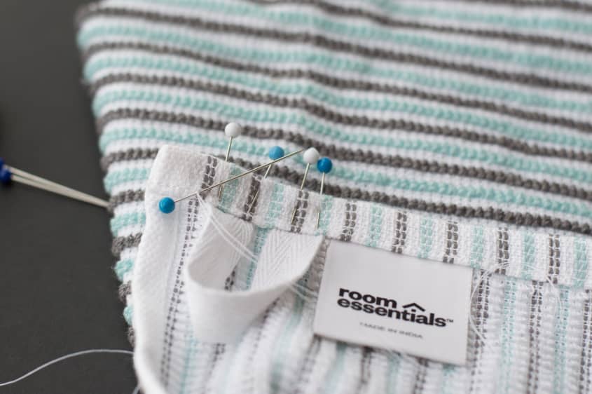 How To Add Loops to Dishtowels for Hanging | The Kitchn