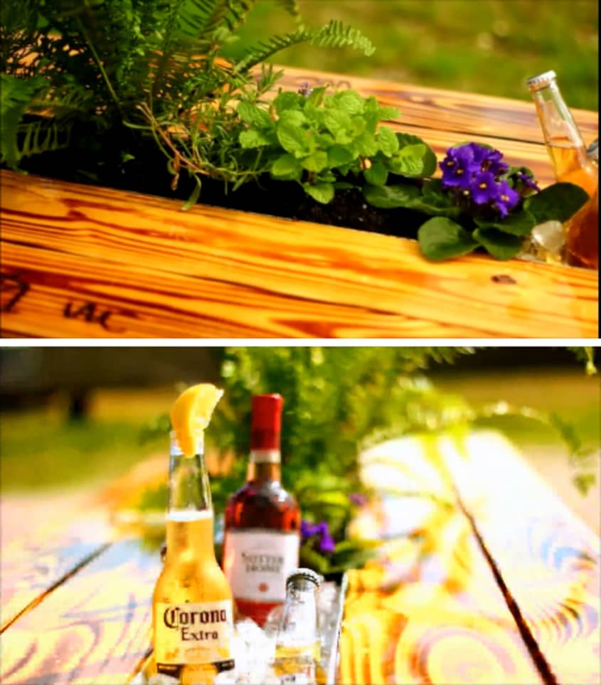 The Best Thing Ever for an Outdoor Party? Beer and Wine Gutter Picnic ...
