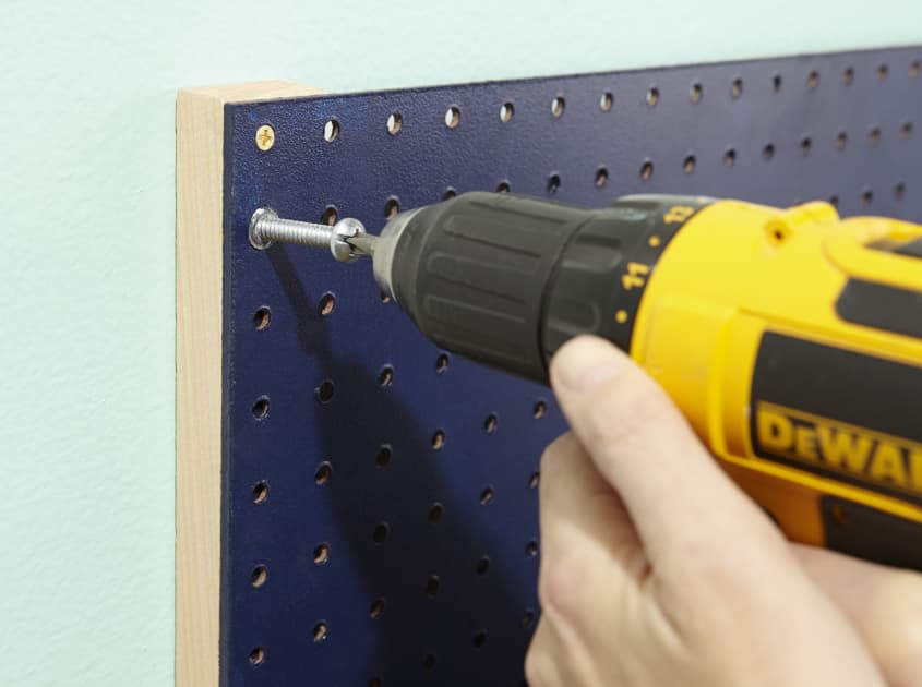 How To Build and Hang a Kitchen Pegboard | The Kitchn