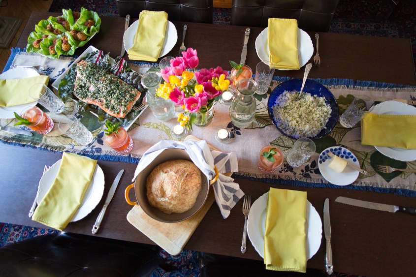 How We Hosted a Simple Sunday Dinner Party with a Little Help from The ...