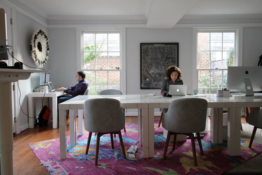 House Tour: An Office in a Historic Georgetown Home | Apartment Therapy