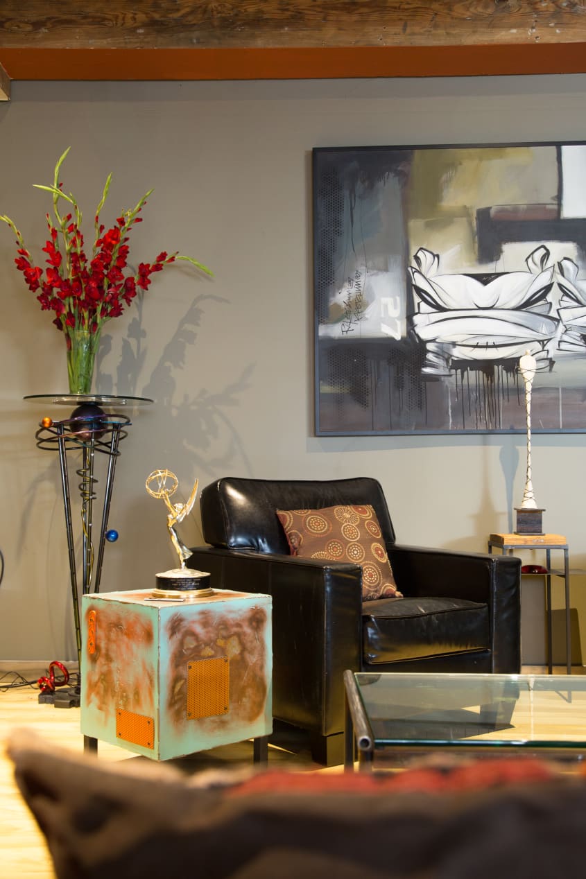 House Tour: A Basement Turned Art-Filled Home | Apartment Therapy
