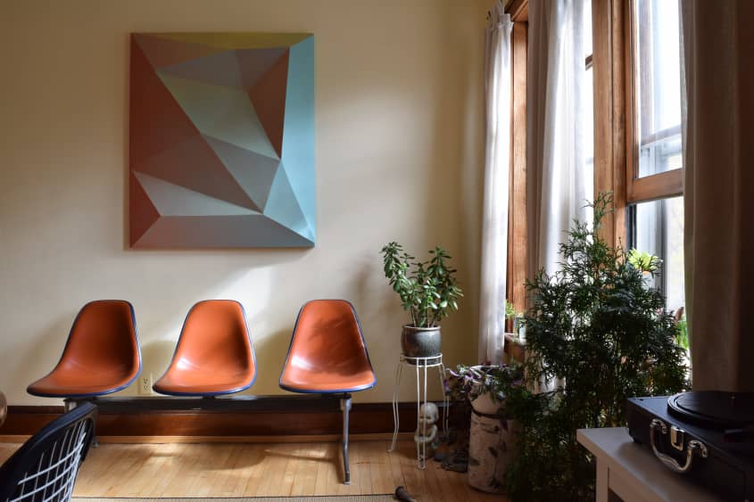 House Tour: An Eclectic Mix in a Michigan Rental | Apartment Therapy