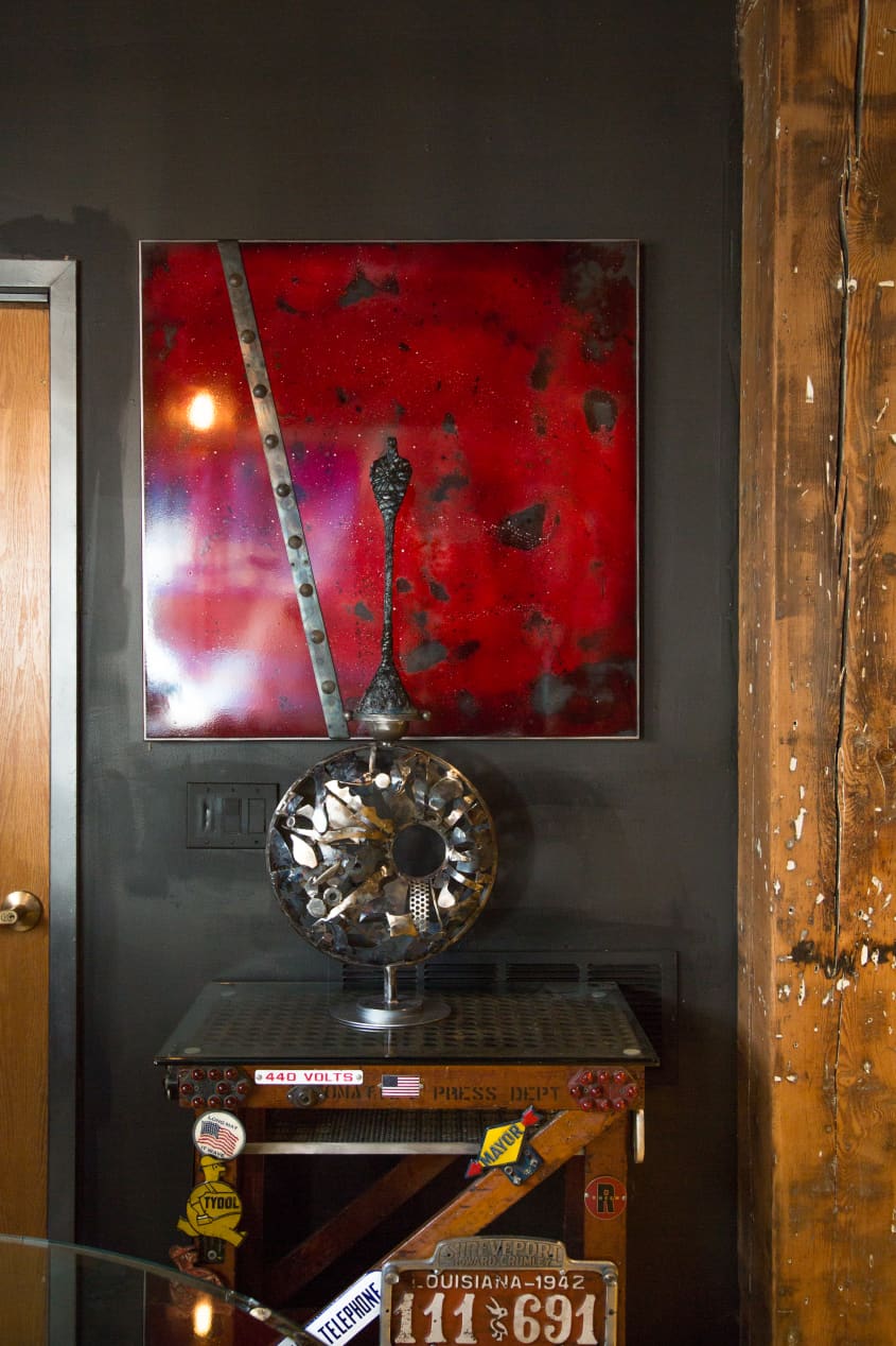 House Tour: A Basement Turned Art-Filled Home | Apartment Therapy