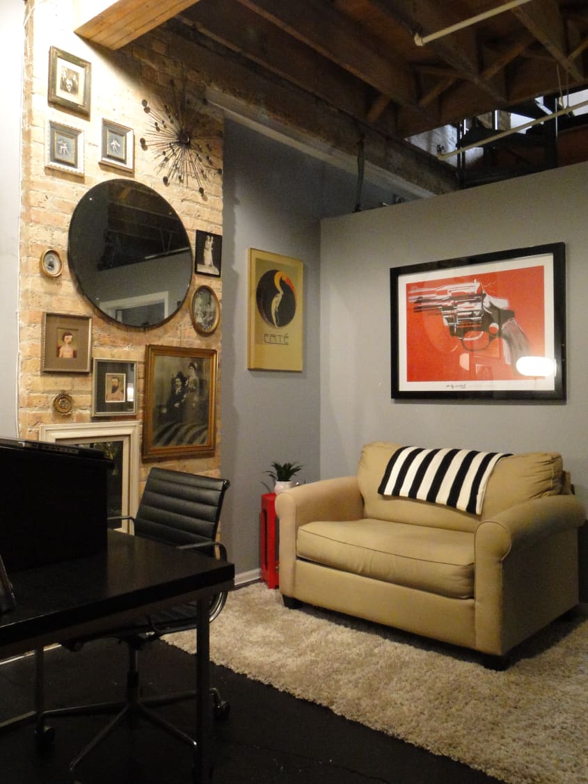 Shaun & Matt’s Glam Loft | Apartment Therapy