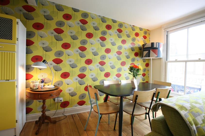 House Tour: A Colorful, Patterned London Flat | Apartment Therapy
