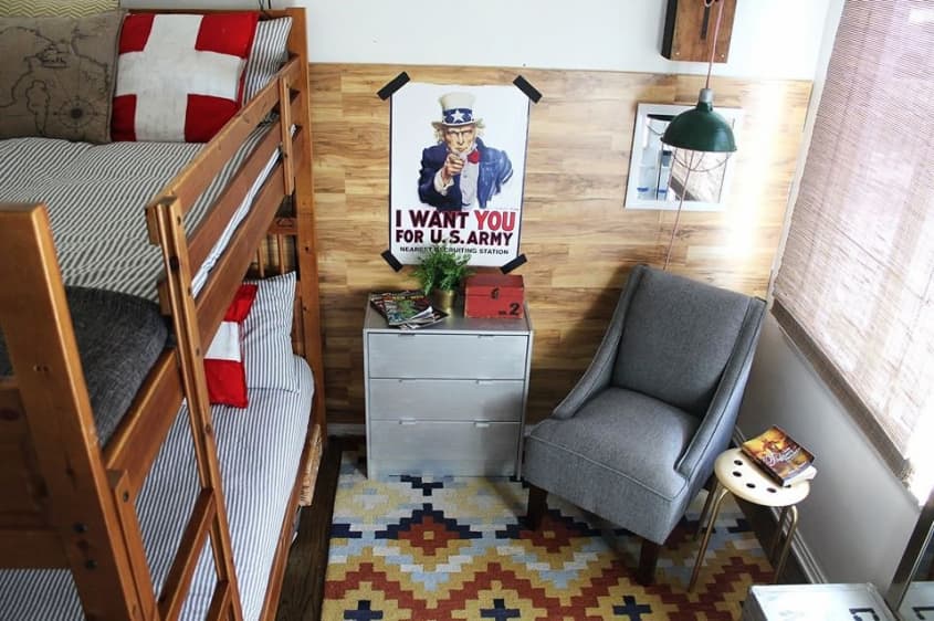 Marcus & Cooper’s Vintage Military Room | Apartment Therapy