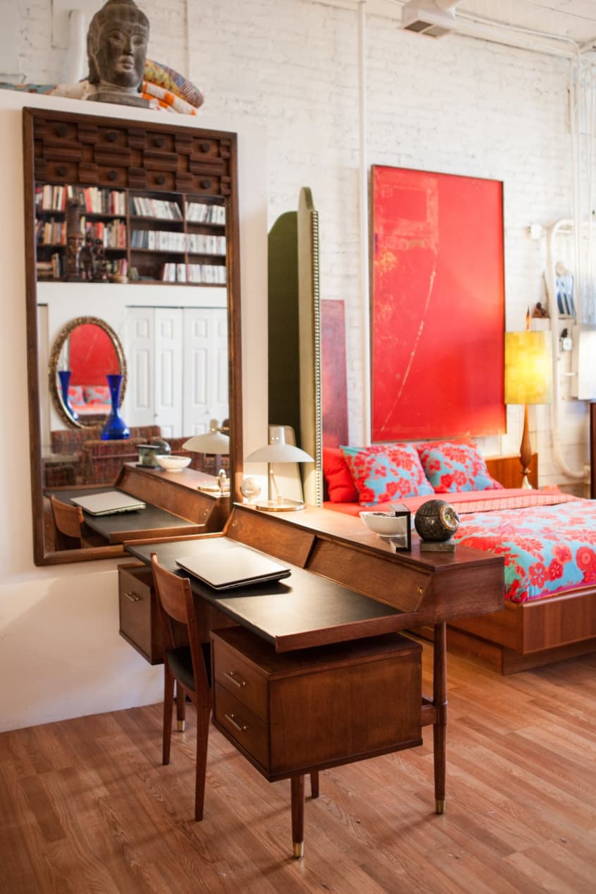 House Tour: A Couple Share a Colorful Chicago Studio | Apartment Therapy