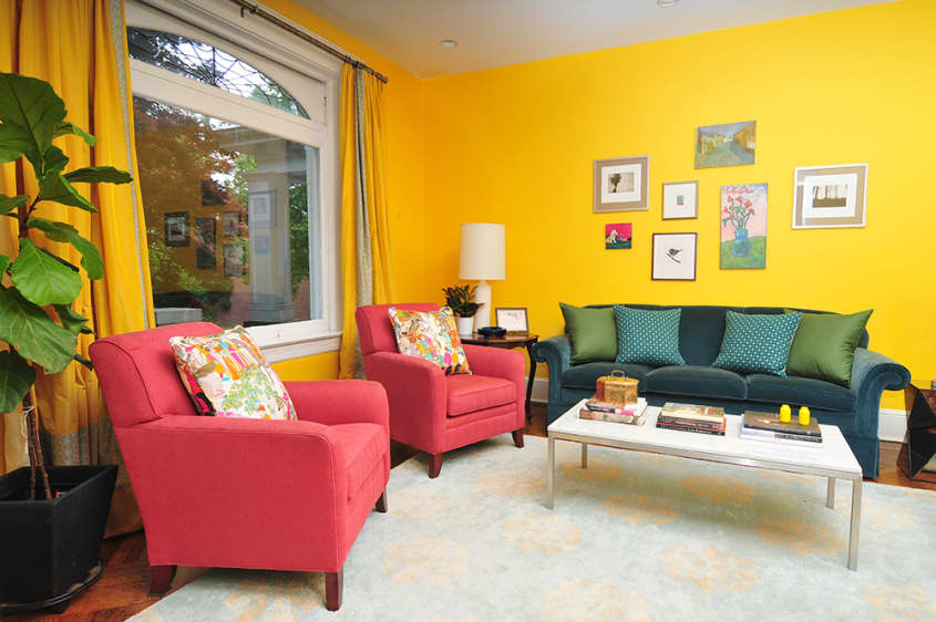 House Tour: A Color-Splashed Home in D.C. | Apartment Therapy