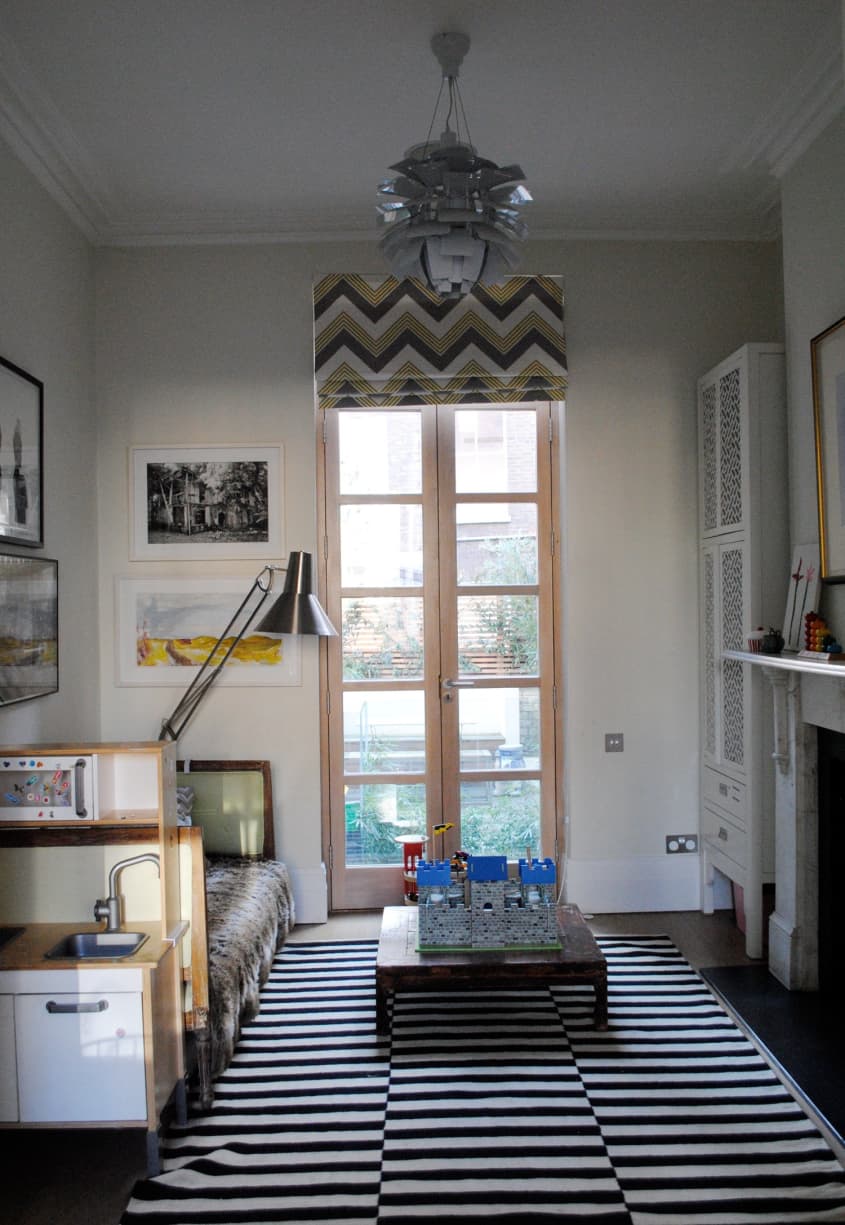 Jane’s Patterned Family Pad in London | Apartment Therapy