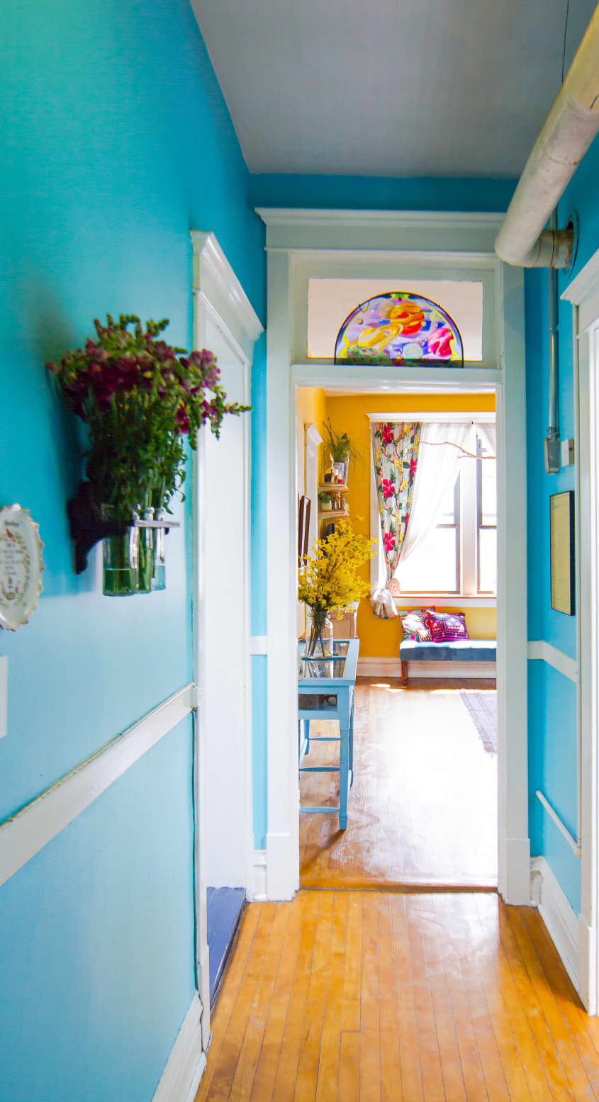 From Bold to Barely-There: Blue Rooms from Our House Tours | Apartment ...