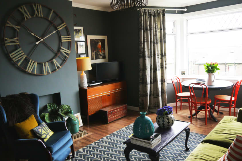 House Tour: A Dynamic and Bold Scottish Flat | Apartment Therapy