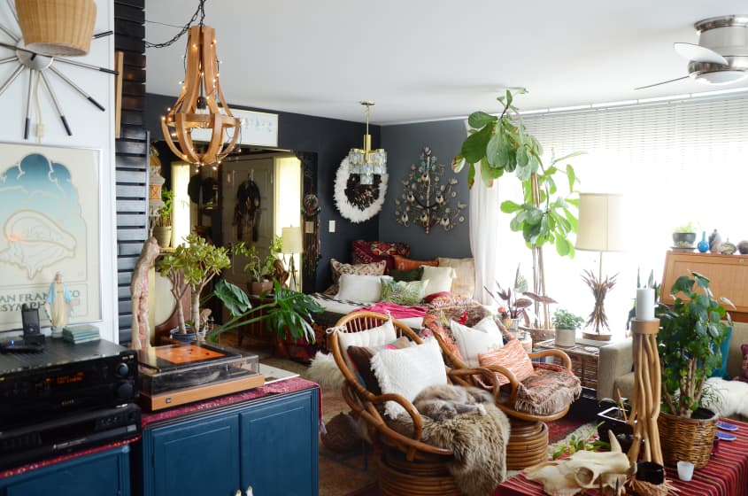 House Tour: A Maximalist, Layered Lounge in Oakland | Apartment Therapy