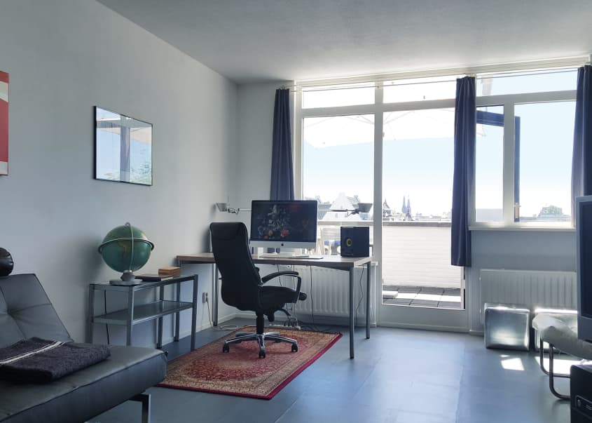 House Tour: A Modern, Minimal Amsterdam Studio | Apartment Therapy