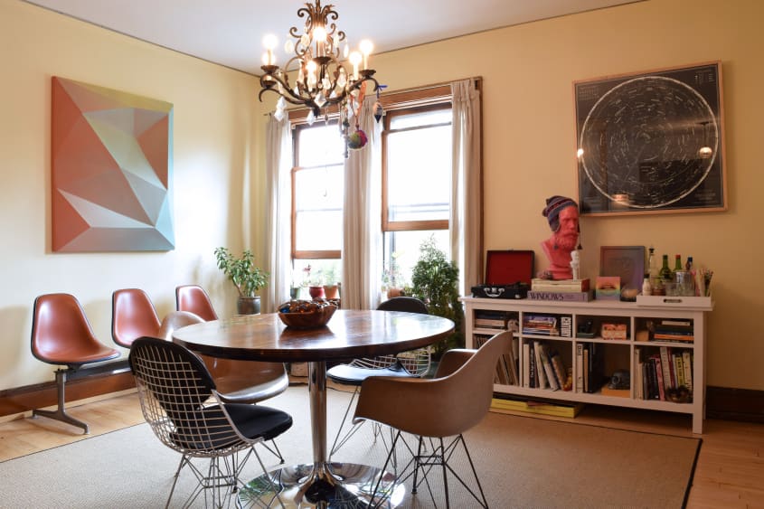 House Tour: An Eclectic Mix in a Michigan Rental | Apartment Therapy