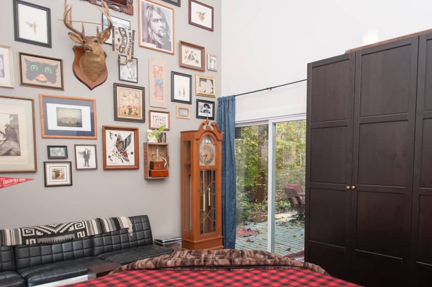 House Tour: An Eclectic, Rustic Mix in the Woods | Apartment Therapy