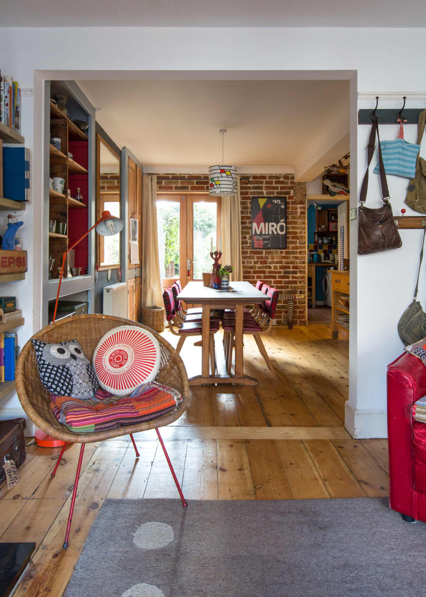 House Tour: An Eclectic English Home and Artist Studio | Apartment Therapy