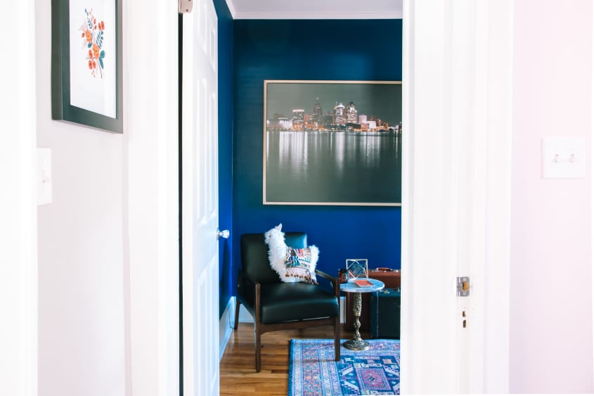 House Tour: A First-Time Home Buyer's Colorful Reno | Apartment Therapy