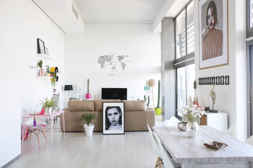 House Tour: A Modern, Bright, Art-Filled Spanish Loft | Apartment Therapy