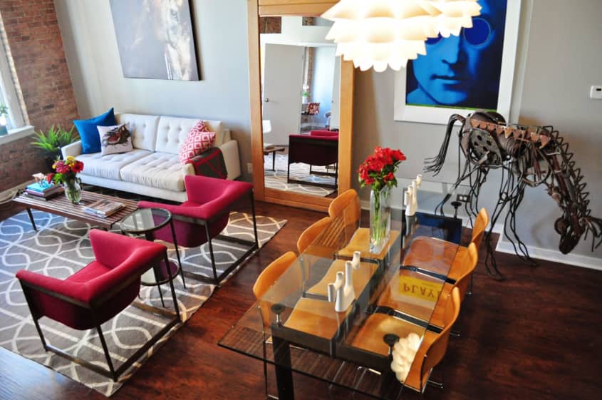 House Tour: Hallie's Whimsical Yet Sophisticated Loft | Apartment Therapy