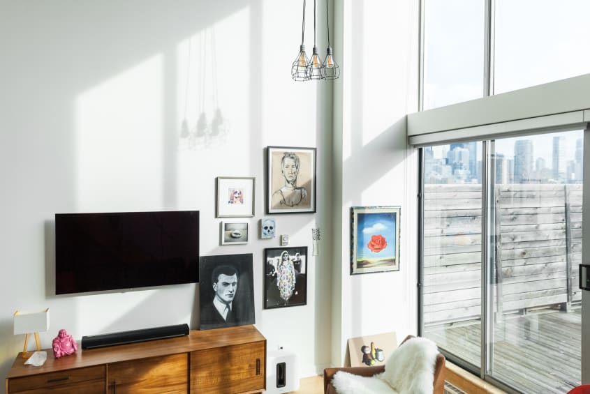 House Tour: A Bright, Art-Filled Downtown Toronto Loft | Apartment Therapy