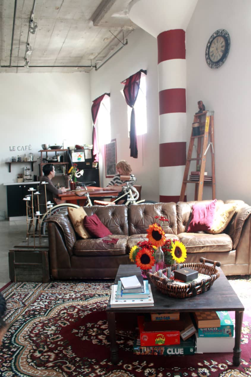 Giovan & Chloe’s Urban Vintage Loft | Apartment Therapy