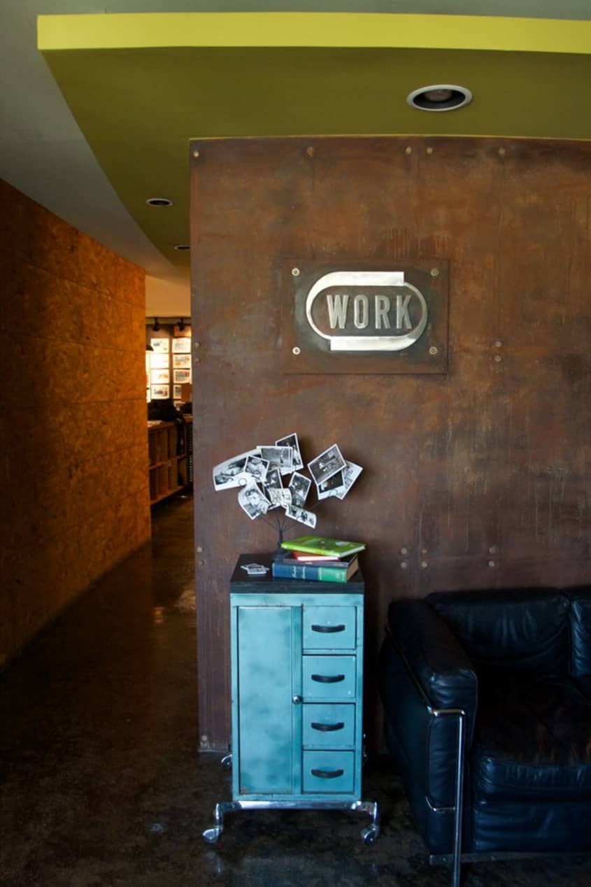 WORK Lab’s Vintage Eclectic Workspace | Apartment Therapy